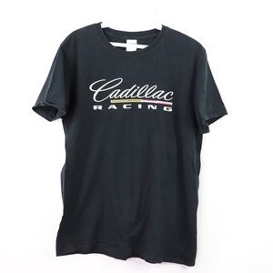 Cadillac | Shirts | Cadillac Racing Spell Out Short Sleeve Shirt Black ...